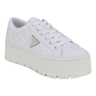 Guess Damen Tesie Sneaker, White 140, 41 EU