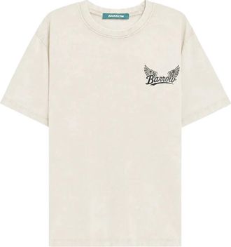 Barrow Barrow - T-shirt en jersey - Homme - Tops - Beige - Taille: L
