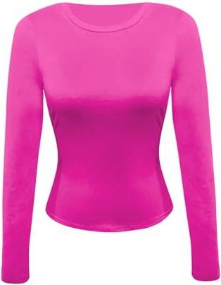 Generic Haut &agrave; col roul&eacute; pour femme - Haut &agrave; manches longues - Couleur unie - Sous-v&ecirc;tement basique polyvalent - Confortable - Doux - Coupe ajust&eacute;e - D&eacute;contra