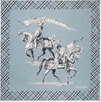 Burberry Foulard en soie Archive Knight