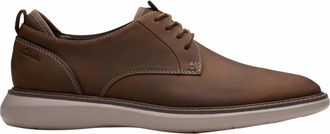Clarks Herren Brantin Plain, Bienenwachsleder, 39.5 EU