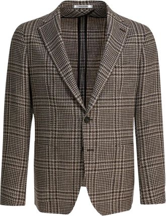 Tagliatore blazer à carreaux - Marron