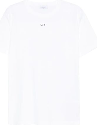 Off-white t-shirt à manches courtes - Blanc