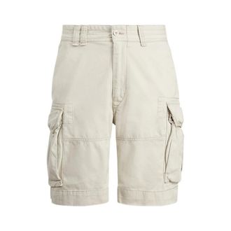 Polo Ralph Lauren Homme, Shorts, Beige, Taille: W32 Short cargo beige avec poches lat&eacute;rales