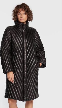 Gestuz Lederjacke Rosella 10906522 Schwarz Relaxed Fit