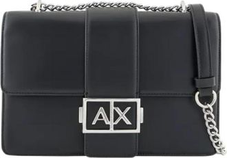 A|X Armani Exchange Femme, Sacs, Noir, Taille: ONE Size Jodie Crossbody Bag