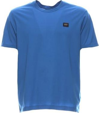 Paul & Shark Paul and Shark Hommes t-Shirt col Rond en Coton Bleu XL