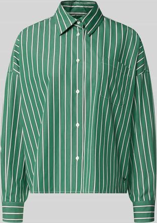 Max Mara Regular Fit Langarmbluse aus reiner Baumwolle Modell ONORE