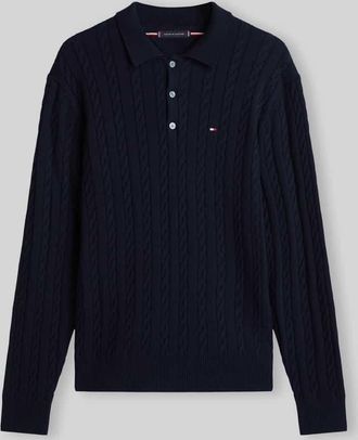 Tommy Hilfiger Regular Fit Pullover aus reiner Baumwolle