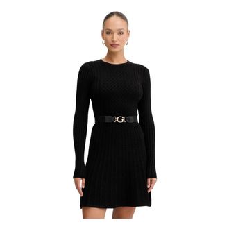 Guess Robe Hana - Femme - Robes - Noir - Taille: 36 FR
