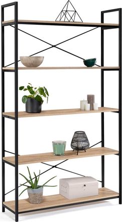 IDMarket Regal XL, 5 Ebenen, Detroit Industriedesign, 170 cm