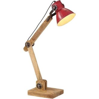 vidaXL Schreibtischlampe 25 W Rot 23x18x96 cm E27 vidaXL241125