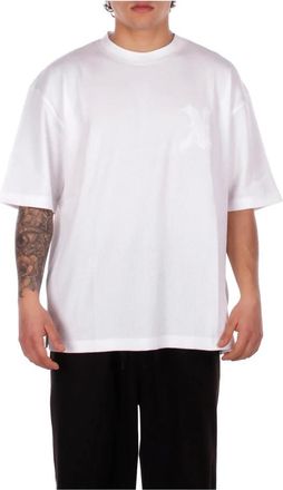 John Richmond Homme, Tops, Blanc, Taille: S T-shirt Logo