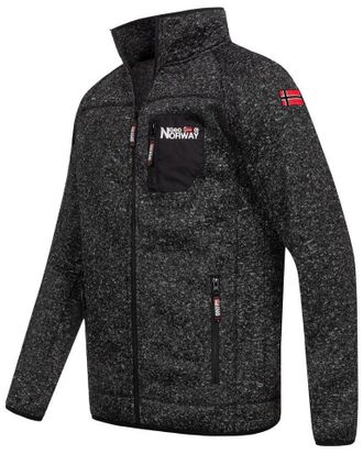 Geographical Norway Fleecejacke Herren &Uuml;bergangs Jacke Fleece Sweat &Uuml;bergangs Jacke Fr&uuml;hlings
