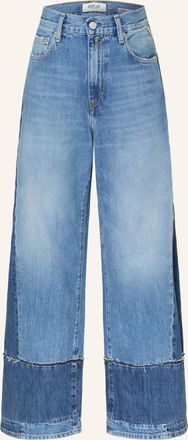 Replay Wide Leg Jeans Idalya blau