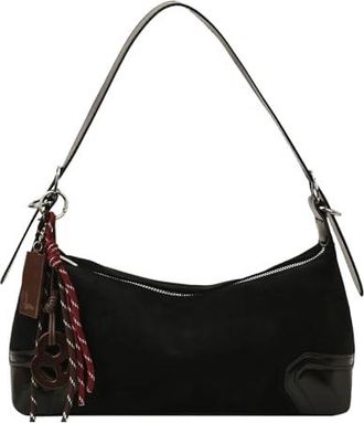 Generic Kexpery Sac &agrave; main en su&eacute;dine synth&eacute;tique de marque Faux Suede pour femme l&eacute;ger et &eacute;l&eacute;gant pour le travail les quotidiennes