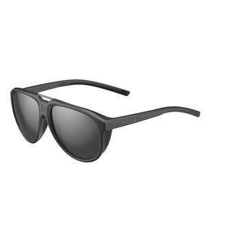 Bolle Euphoria, Black Matte, TNS Gun, Medium, Sunglasses, Unisex, Adult