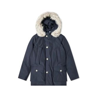 Woolrich Homme, Vestes, Bleu, Taille: S Arctic Parka DF Melton