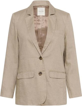 Part Two Femme, Vestes, Gris, Taille: 44 FR Blazer