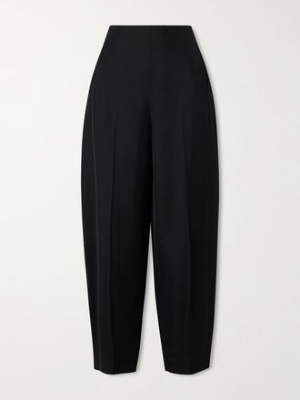 FFORME Pantalon Barrel En Serge Yvette - Noir