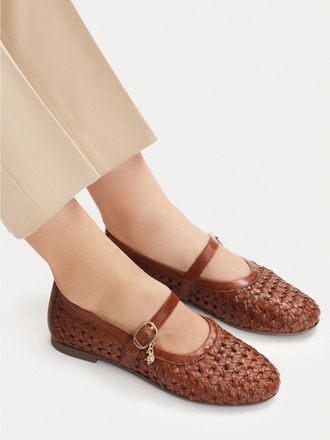 U.S.Polo Association Ballerinas U.S. Polo Assn. EO-LARISA001W/6L1 Hellbraun