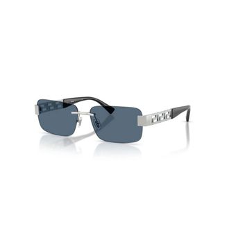 Versace Lunettes de soleil - Homme - Accessoires - Gris - Taille: 58 MM