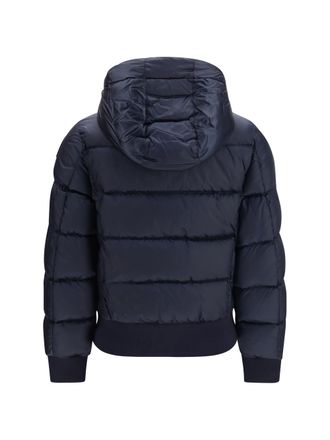 Parajumpers Womens Mariah Hooded Down Jacket Blue Navy Coat