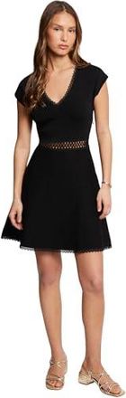 Morgan 242-RMNANO Robe, Noir, X-Small Femme