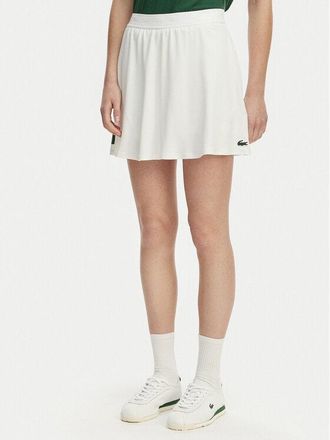 Lacoste Tennisrock JF0218 Wei&szlig; Regular Fit