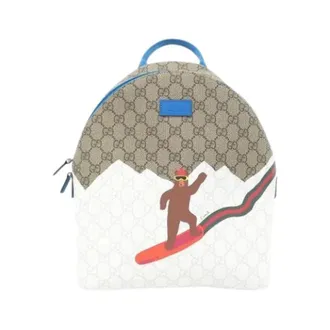 Gucci Pre-owned Toile sacs-gucci - unisex - Pre-owned - Beige - Taille: ONE Size