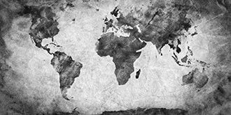 Homemania Rahmen, Holz, Baumwolle, Mehrfarbig