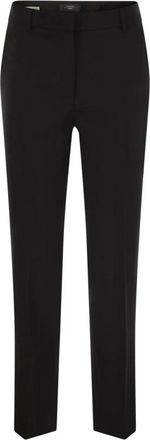 Max Mara Femme, Pantalons, Noir, Taille: 32 FR Pantalon cigarette