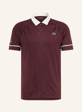 Lacoste Funktions-Poloshirt Slim Fit rot