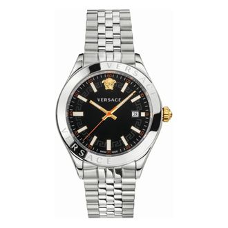 Versace Homme, Accessoires, Gris, Taille: ONE Size Hellenyium Watch