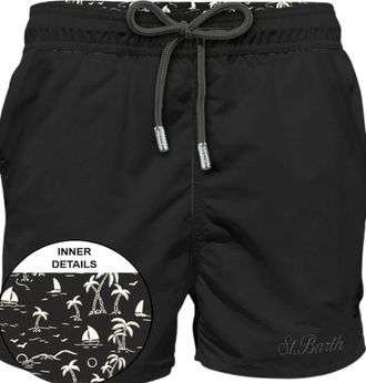 Saint Barth Homme, Maillots de bain, Noir, Taille: L Saint Barth Sea clothing Noir