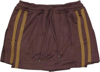 Vivienne Westwood Femme, Jupes, Brun, Taille: 40 FR Cheerleader Mini Skirt