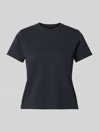Anine Bing Regular Fit T-Shirt mit Logo-Stitching