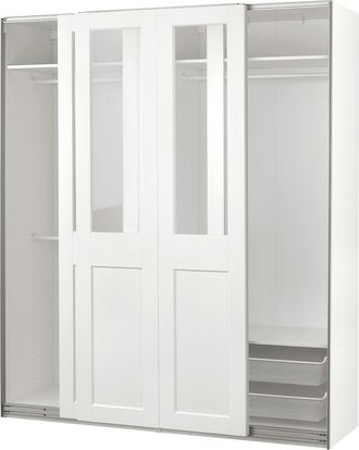IKEA PAX / GRIMO Kleiderschrank mit Schiebetüren