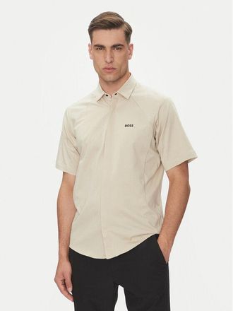 HUGO BOSS Hemd Excurse 50540196 Beige Regular Fit