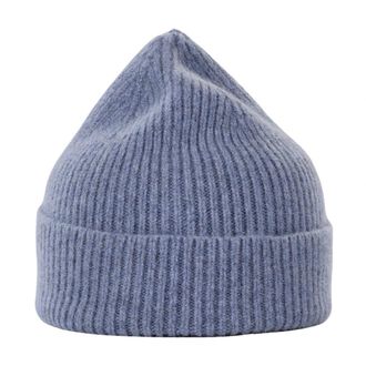 Le Bonnet Lammwolle/Caregora M&uuml;tze - - Accessories - unisex - Blau - ONE SIZE