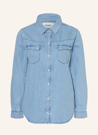BA&SH Ba&Sh Jeansbluse Adali blau