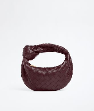 Bottega Veneta Jodie mini - Bordeaux - Femme - Unisex
