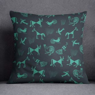 Questo Casa Dekorativer Kissenbezug, Kissenbezug, Heimdekoration, für Sofa, Café, Größe: 45 x 45 cm - entworfen und hergestellt in Türkiye