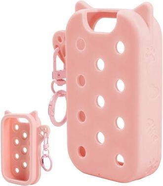 Generic &Eacute;tui pulv&eacute;risateur portable en silicone pour lavage des mains - Pour femme, adolescente, petite amie, voyage, voyage, rendez-vous galant, &eacute;cole, rose,