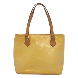 Louis Vuitton Pre-owned Cuir sacs-louis-vuitton - Femme - Pre-owned - Jaune - Taille: ONE Size