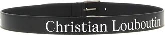 Christian Louboutin The Maxi Belt - Black