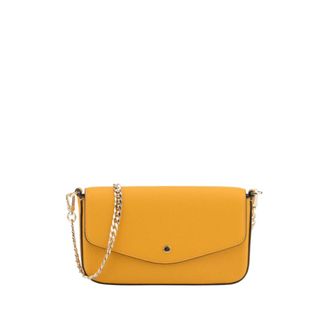 Pourchet Femme, Sacs, Jaune, Taille: ONE Size Club Clutch