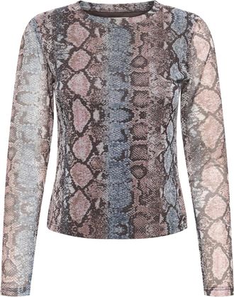 Only Onlnova L/S Mesh Top