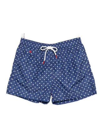 Kiton Short De Bain - Bleu