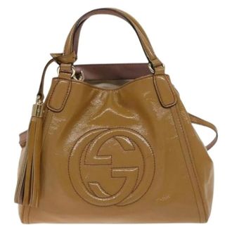 Gucci Sac &agrave; main vintage Pre-owned - Femme - Pre-owned - Beige - Taille: ONE Size